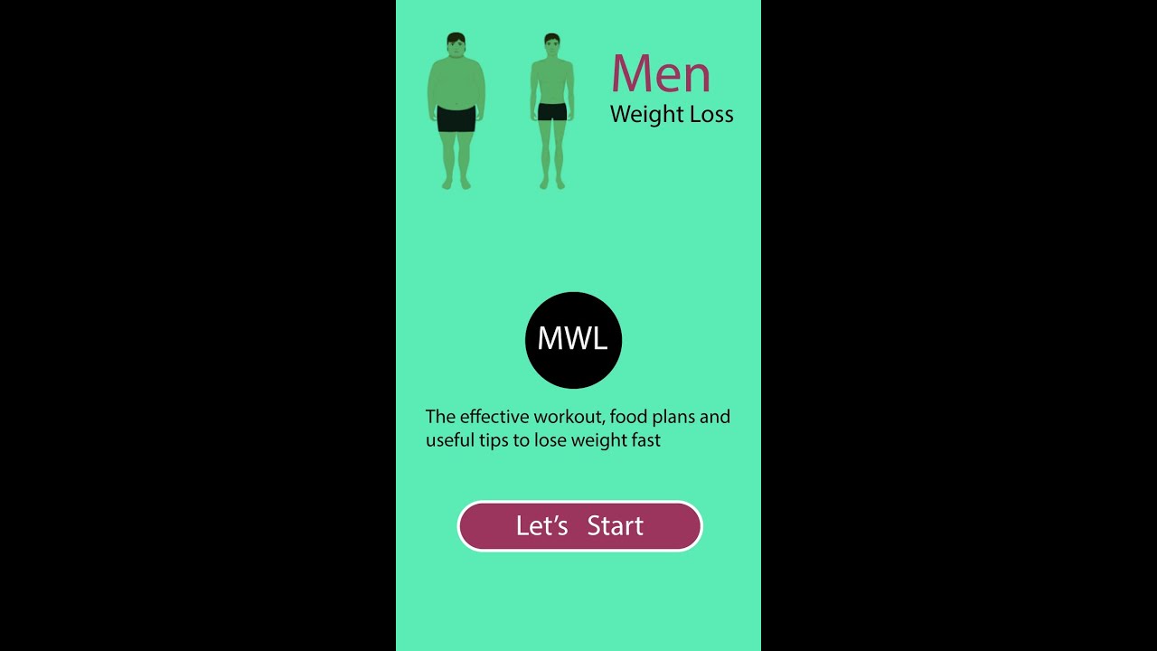 Men Weight Loss Mobile App| UI Design, Prototype & Wireframes| By Noman ...