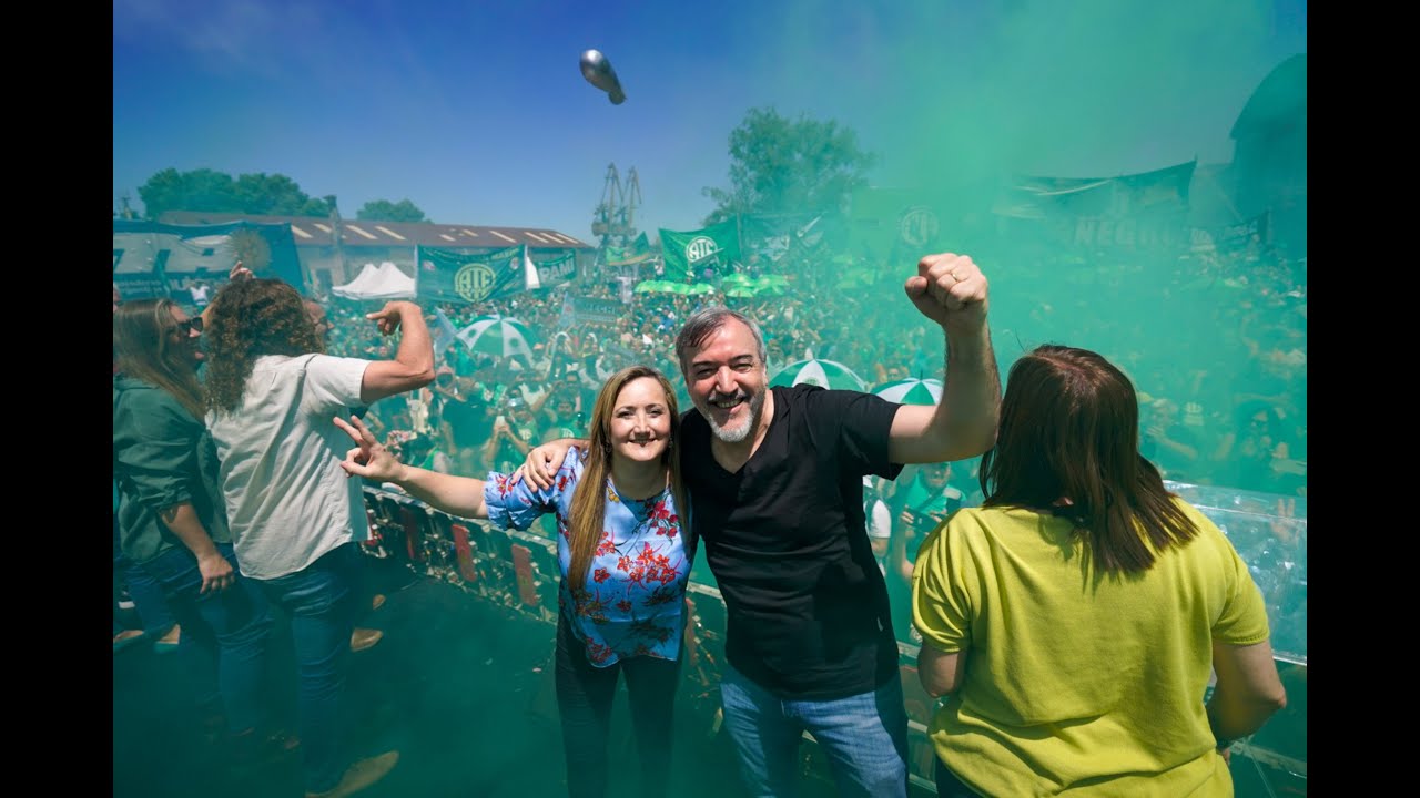 EN VIVO, Isla Demarchi - Asumen las nuevas autoridades de ATE Nacional ...