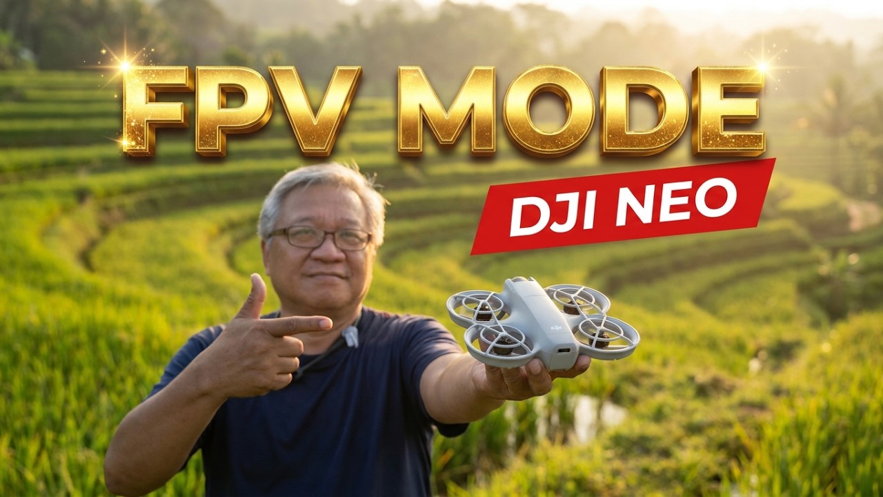 DJI NEO TAKE OFF LANGSUNG MODE FPV - YouTube