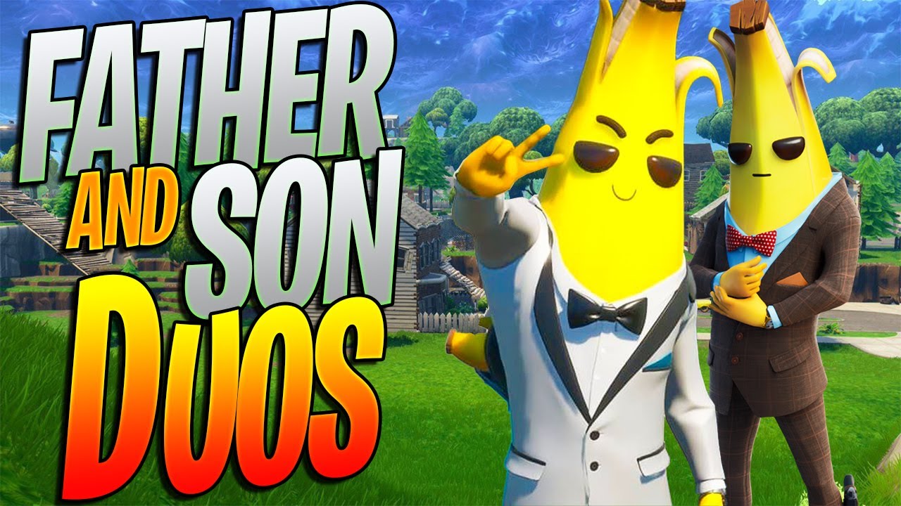 FORTNITE DUOS WITH JACK (Dad And Son Shadow And Ghost Peely Duos ...