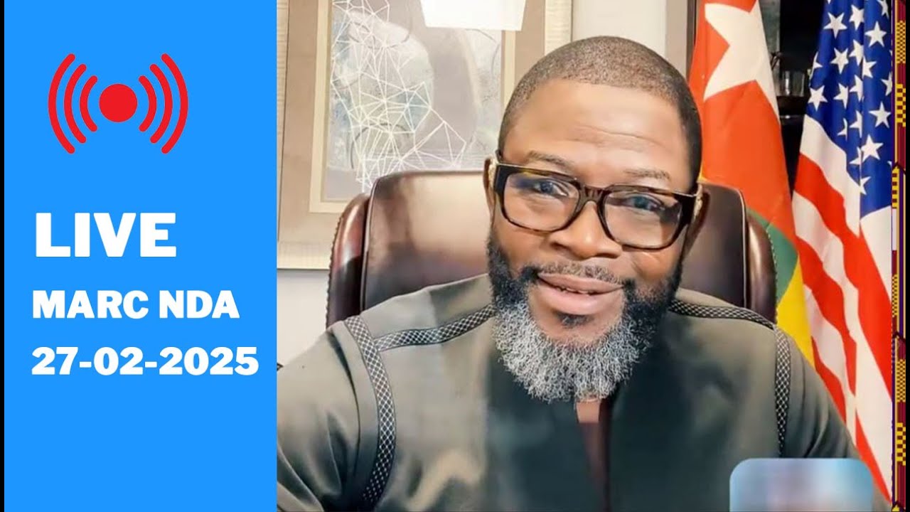 🇹🇬 ACTUALITÉ POLITIQUE AU TOGO : LIVE DE MARC NDA TRAIN DE LA LIBERTÉ ...