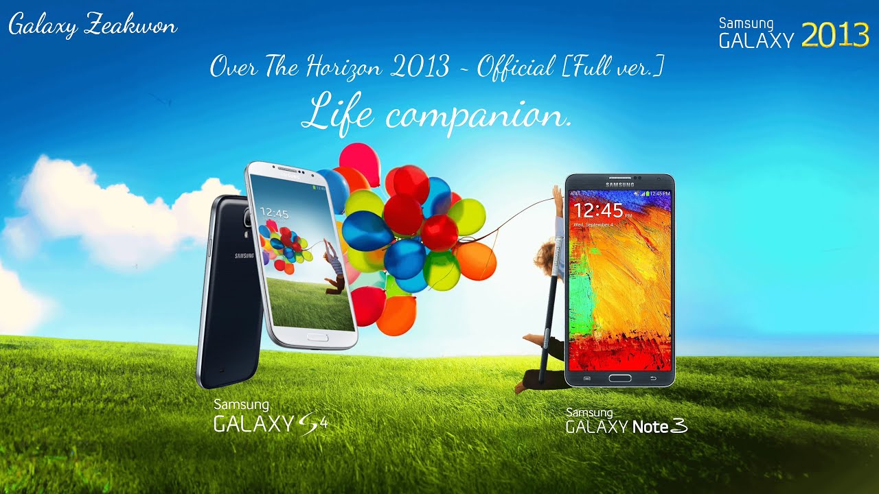 Galaxy S4 Over The Horizon