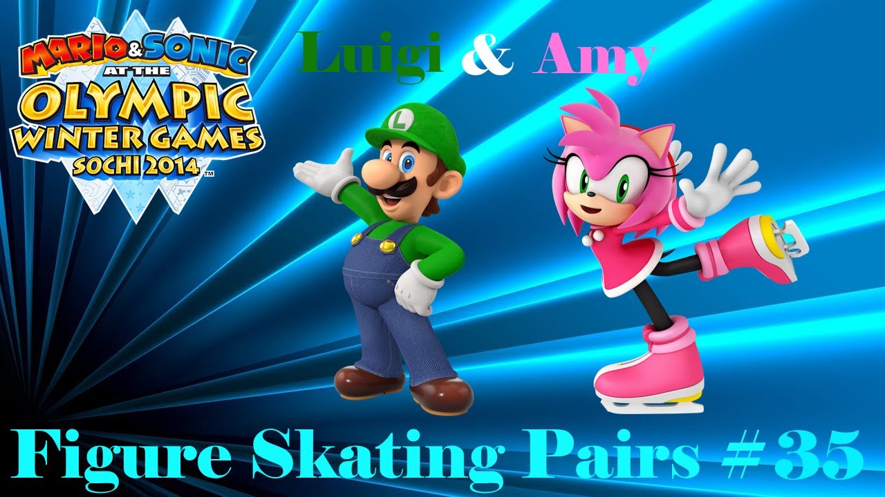 Mario & Sonic at the Sochi 2014 Olympic Winter Games Figure Skating ...