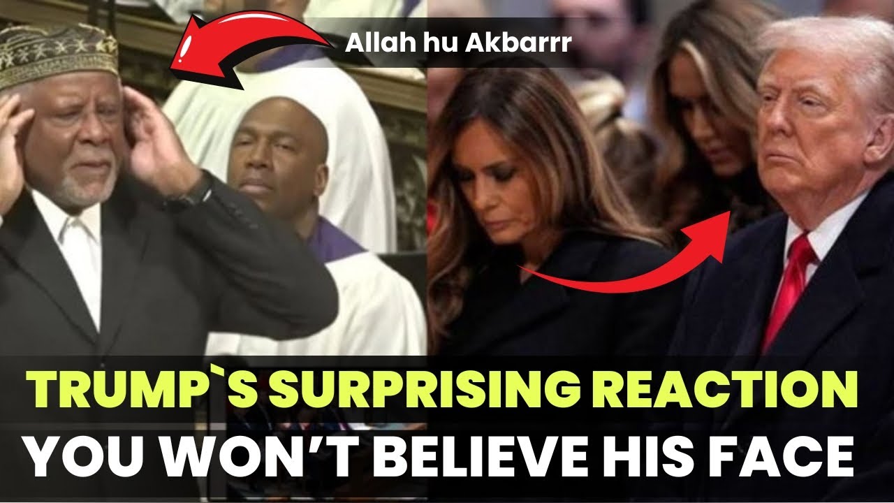 Trump’s Reaction to Hearing Quran Verses | Muslim Call to Prayer At D.C ...