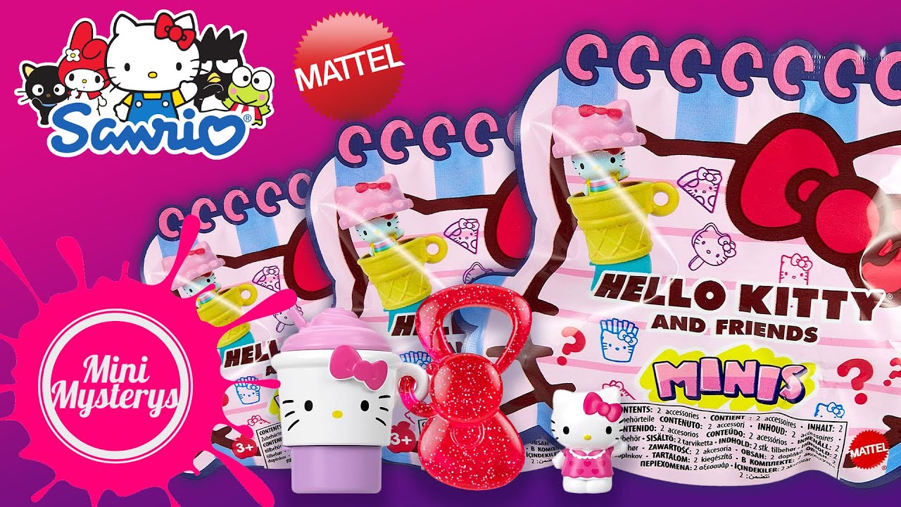 Sanrio Hello Kitty & Friends Surprise Minis Blind Bags Toy Unboxing ...