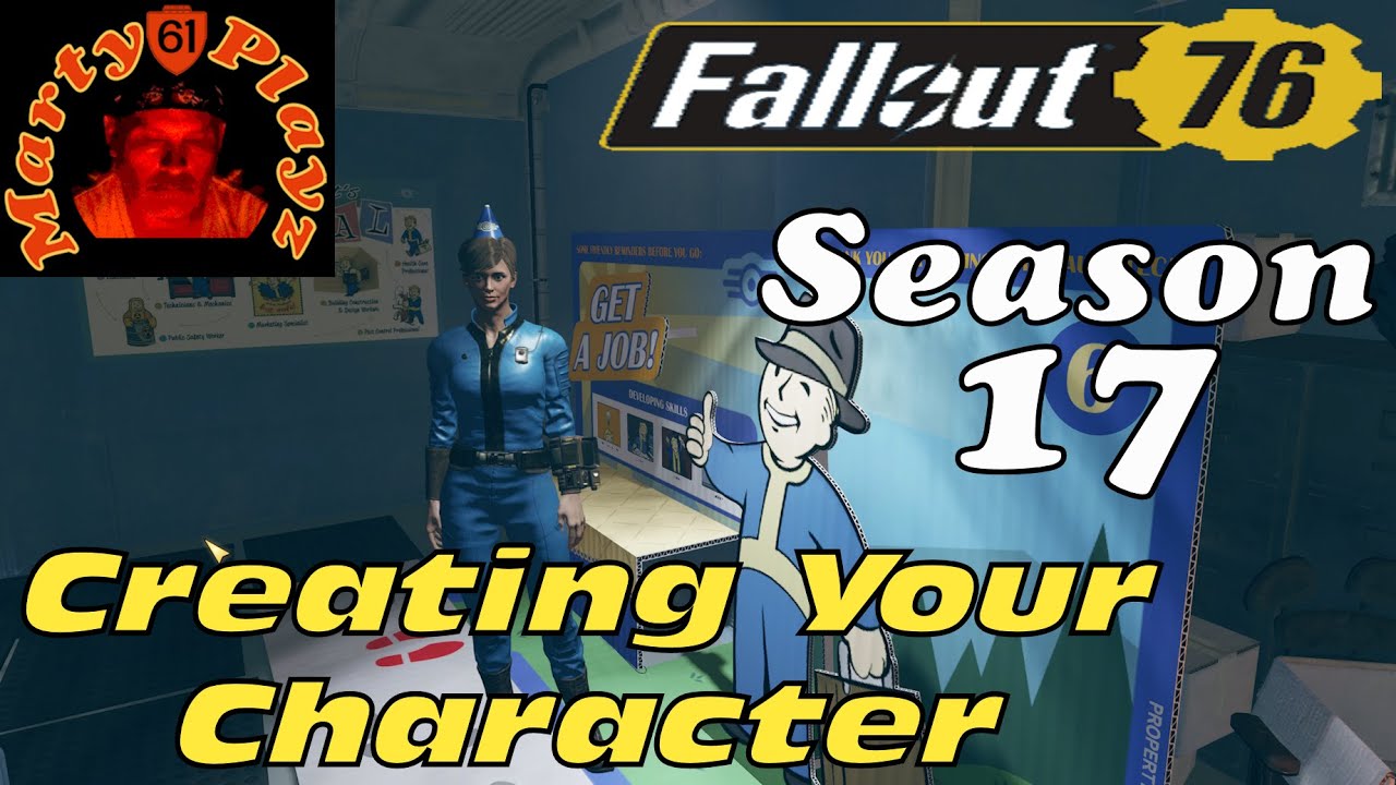 Fallout 76 - Season17 - New Character - YouTube