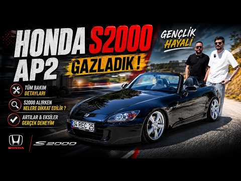 Honda S2000 AP2 WAREX'LE GAZLADIK ! Bu Araba Neden Herkesin Hayali Oldu ? Maliyetler - Tüm Detaylar
