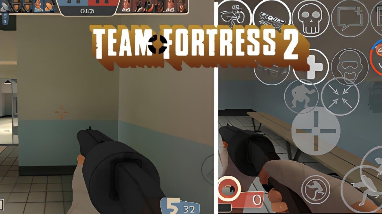 tf2 compare to mobile rip off tf2 - YouTube