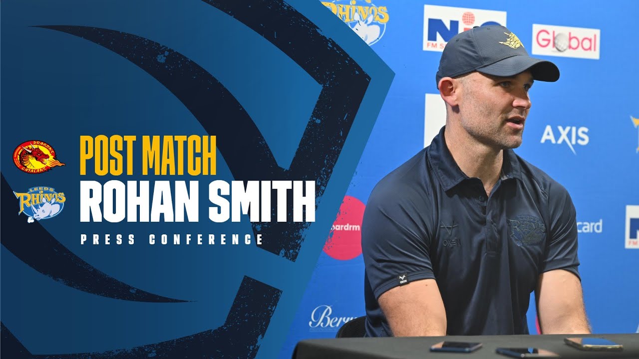 Rohan Smith post match press conference in full - YouTube