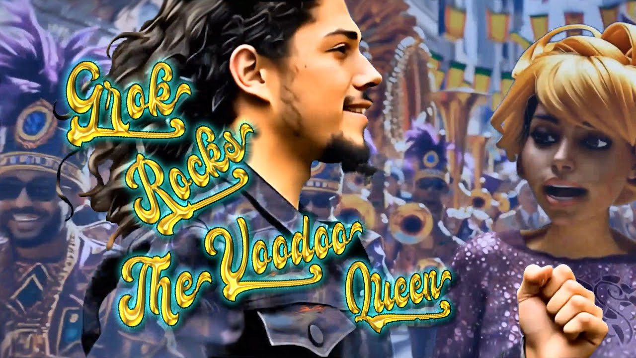 AI ShowDown: Grok Rocks the Voodoo Queen by Hurricane Grok - YouTube