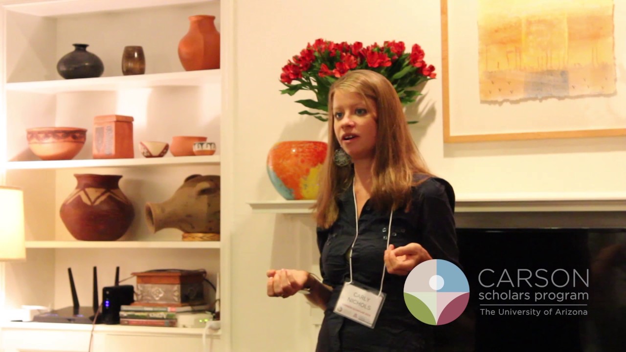 Carly Nichols, 2016 Carson Scholar, Agnese Nelms Haury Fellow - YouTube