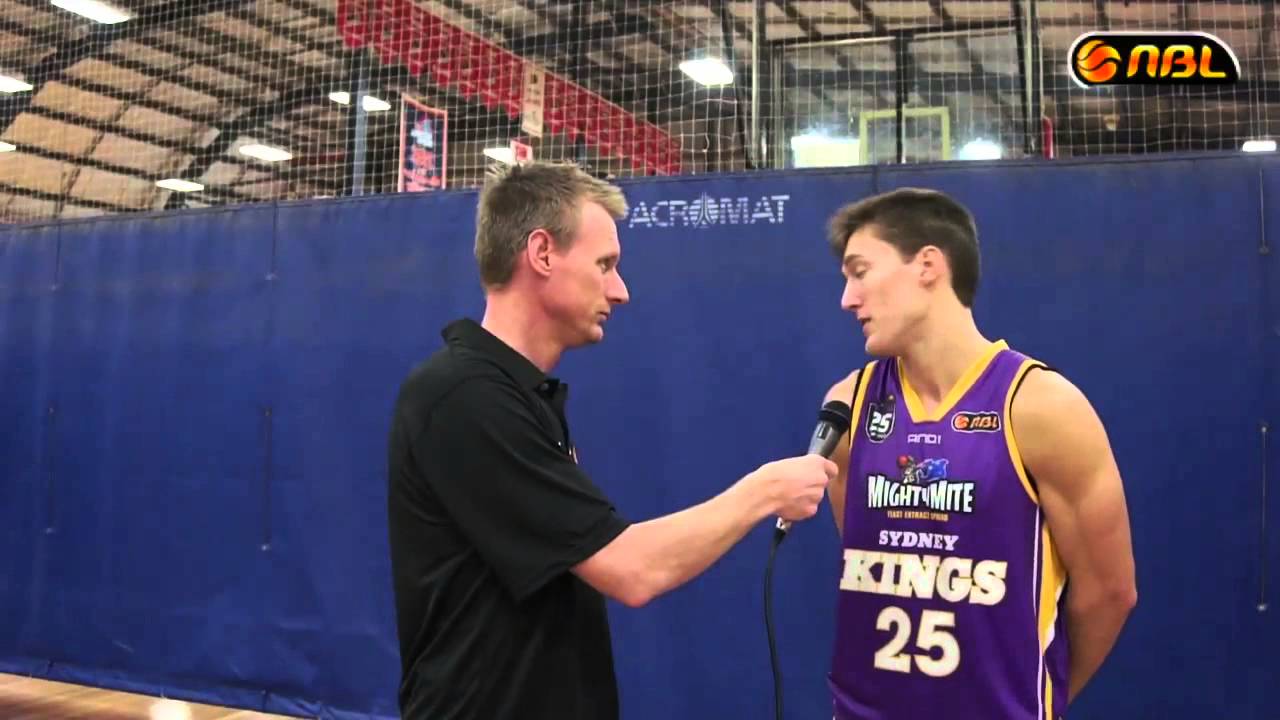 NBL Pre-Season Blitz - Jesse Sanders Interview - YouTube