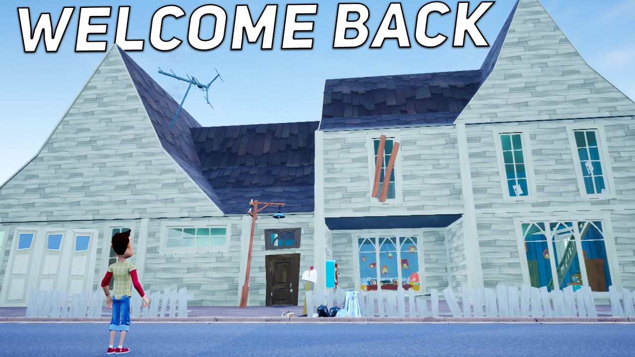 Hello Neighbor Mod Welcome Back Gameplay - YouTube