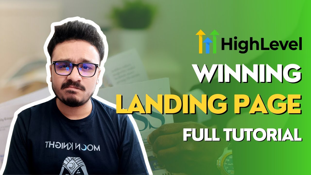 GoHighLevel Landing Page Design 2024 | High Converting Page For Local ...