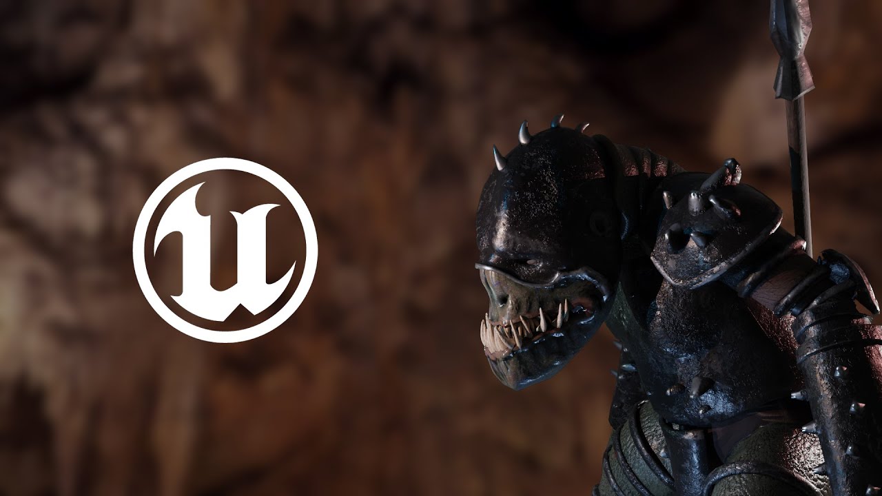 Preview - Game-Ready 3D Character - sd Toothy Monster Warrior - YouTube