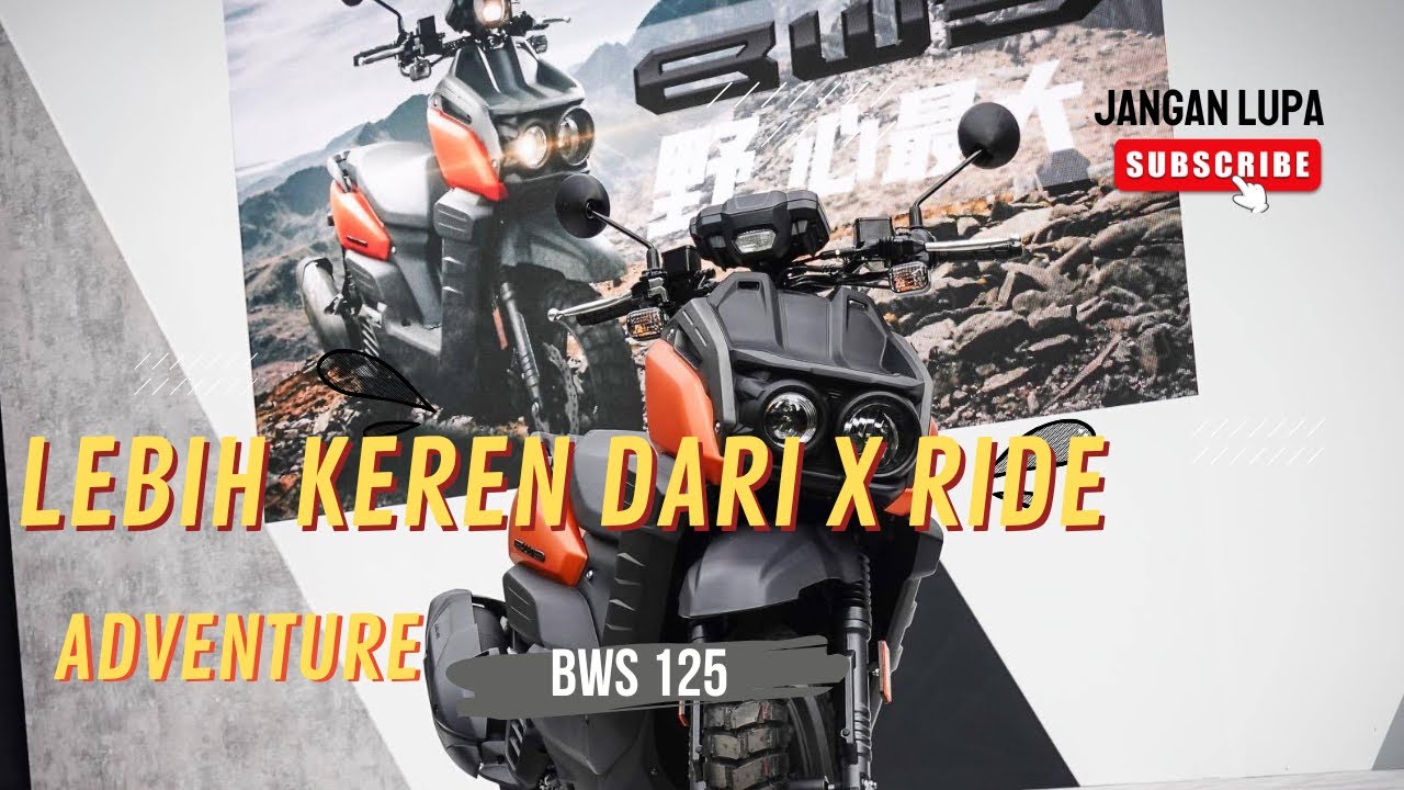 SKUTIK YAMAHA BERGAYA ADV DAN LEBIH KEREN DARI X RIDE - YouTube