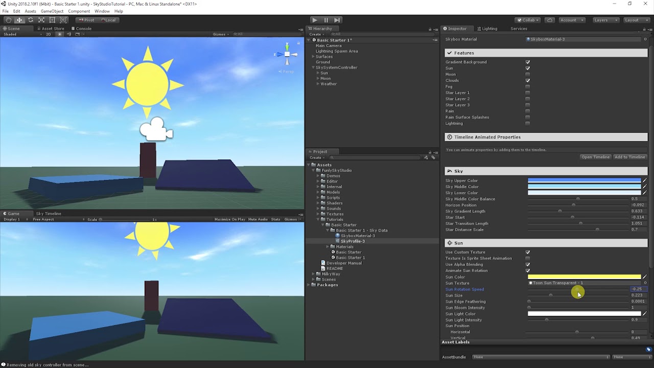 Sky Studio Tutorial - #3 Sun and Moon - YouTube