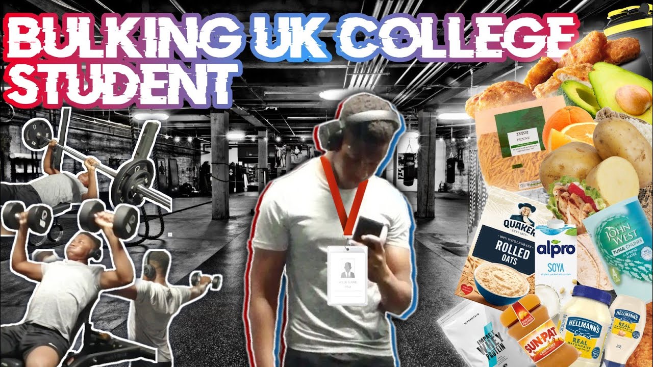 BULKING AS A UK COLLEGE STUDENT IS... | Skinny Kid Bulking Up Ep:1 ...
