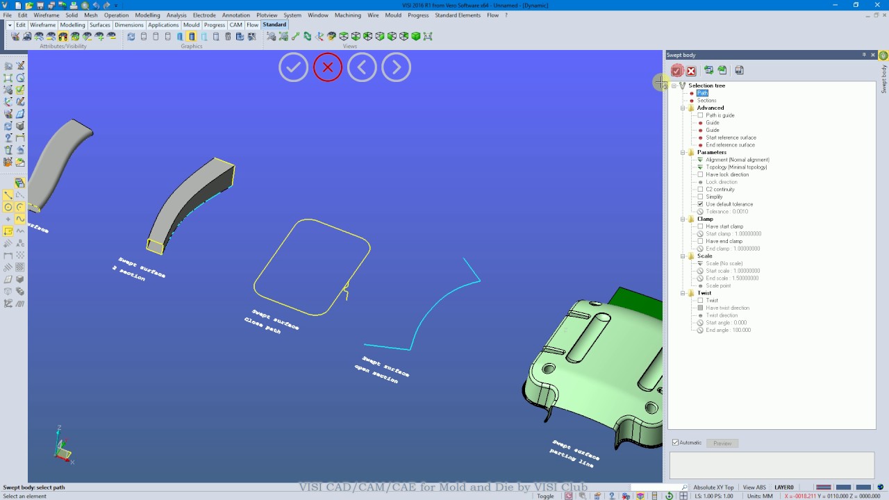VISI Swept Surface - YouTube