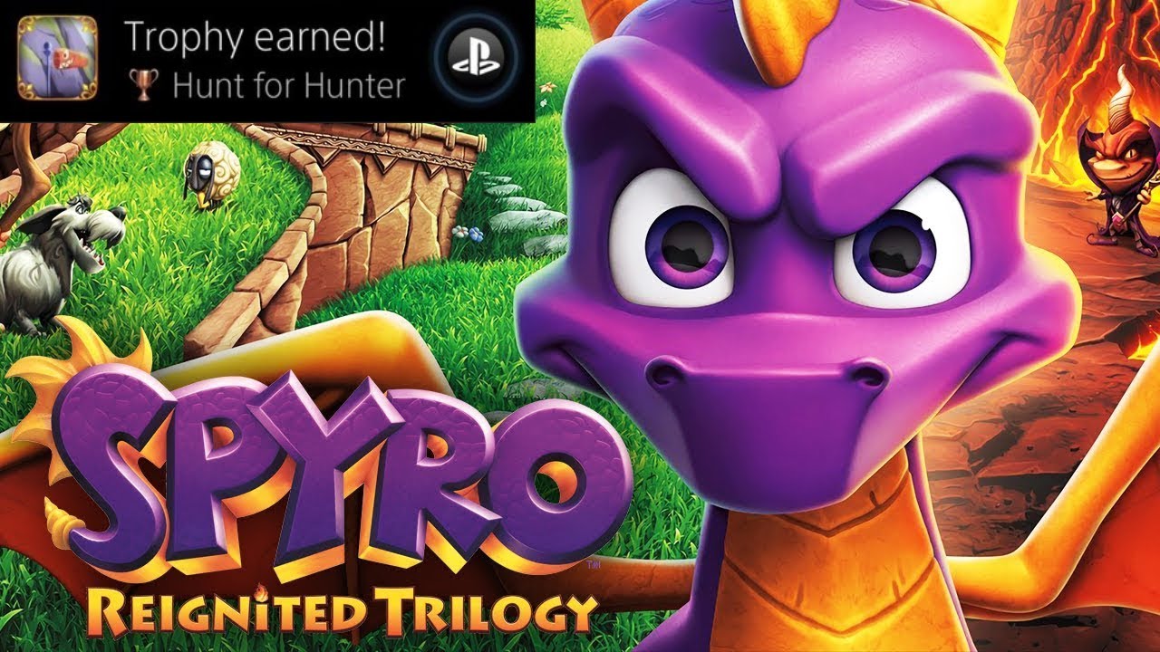 Hunt for Hunter Spyro 3 Year of the Dragon (Hunt for Hunter) Trophy ...