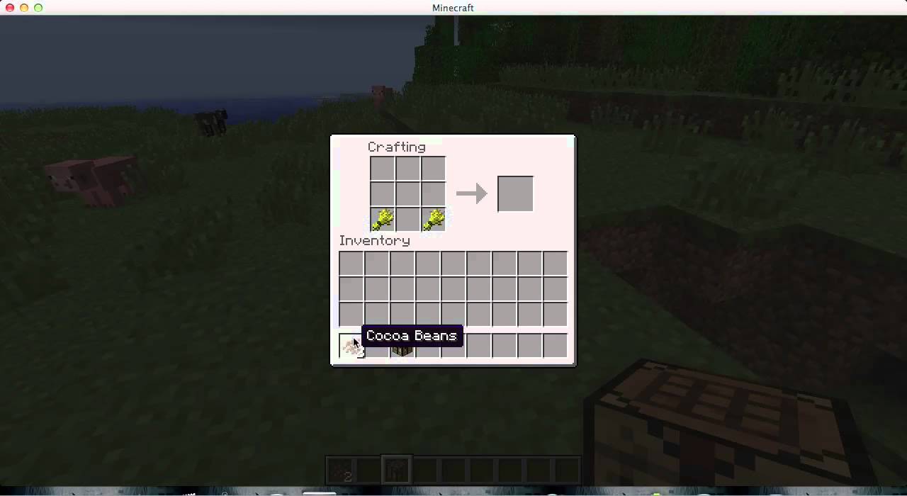 how to make cookies in minecraft 1.3 - YouTube
