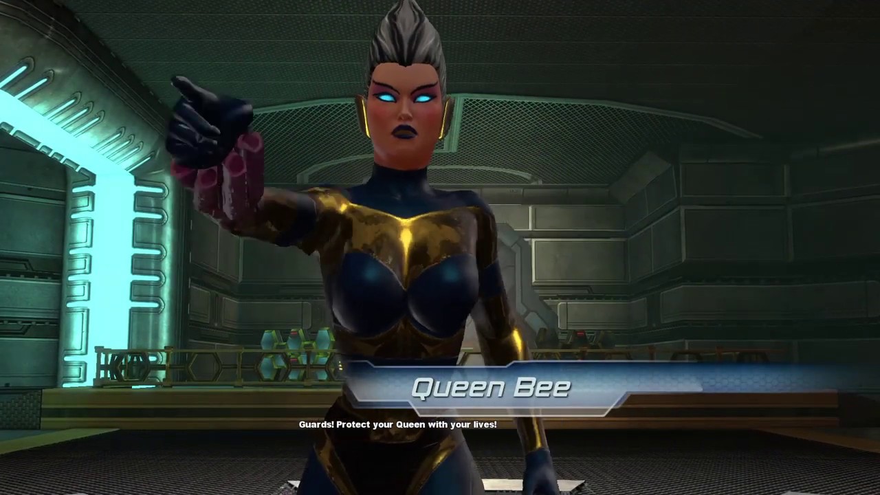 DC Universe Online Boss Fight: Queen Bee - YouTube