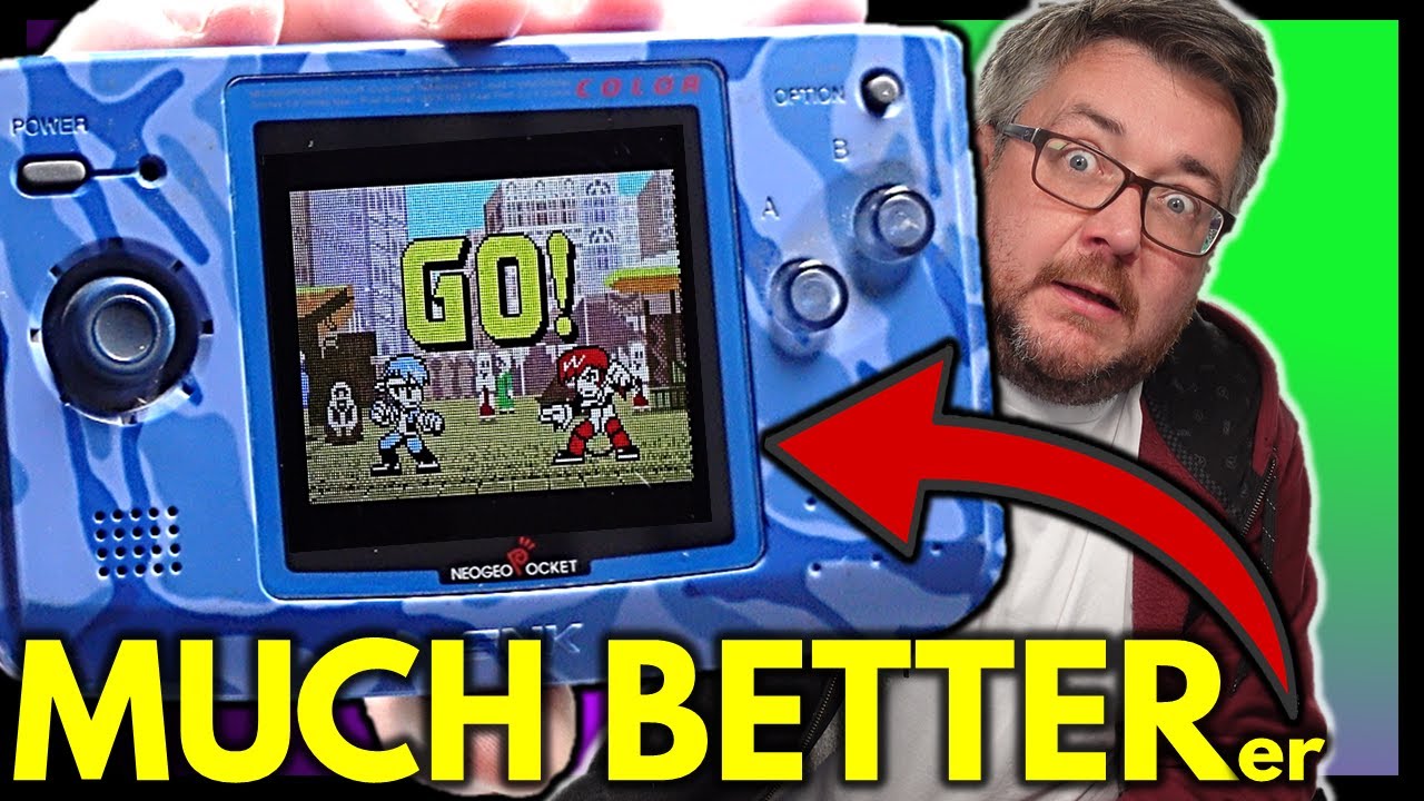 I Gave My NEO GEO Pocket Color a NEW Screen and Stuff - YouTube