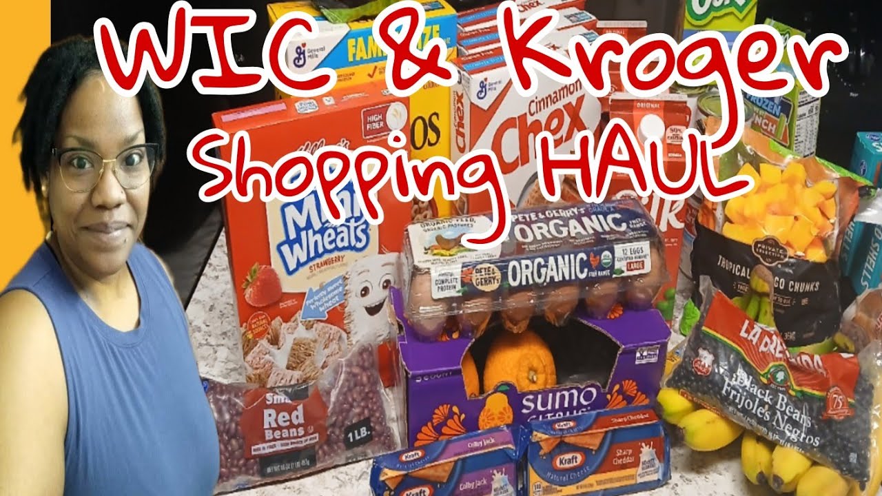 Wic shopping haul / Kroger grocery haul ! WIC Approved 😘👀😘👀😘👀 - YouTube