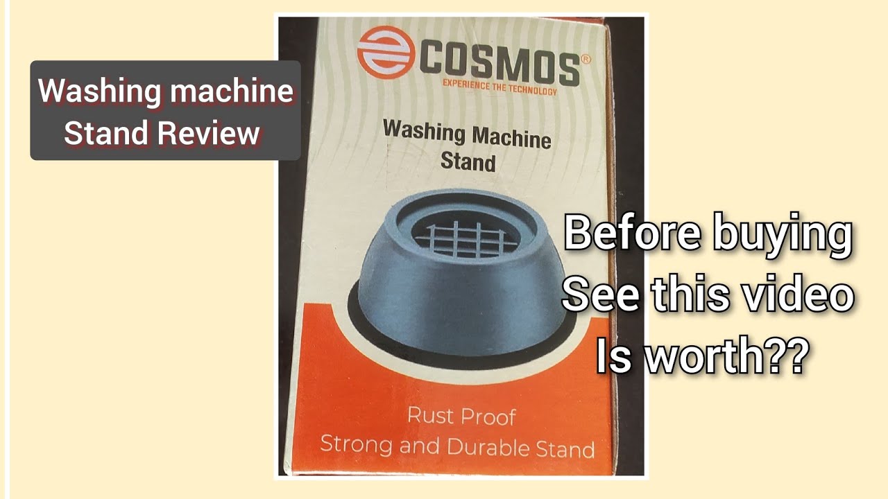 Cosmos Washing machine Stand Unboxing and Review|Washing machine Anti ...