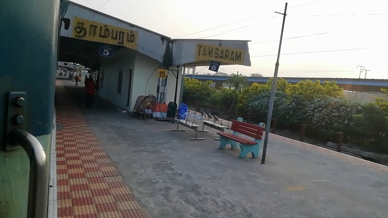 KOLLAM CHENNAI EGMORE SPL ANANTAPURI EXPRESS 06724 | ONBOARD ARRIVAL ...