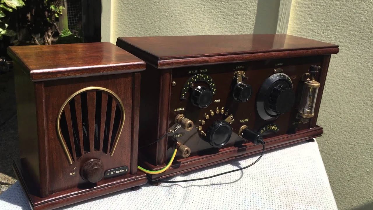 Crystal Radio set pt2 - YouTube