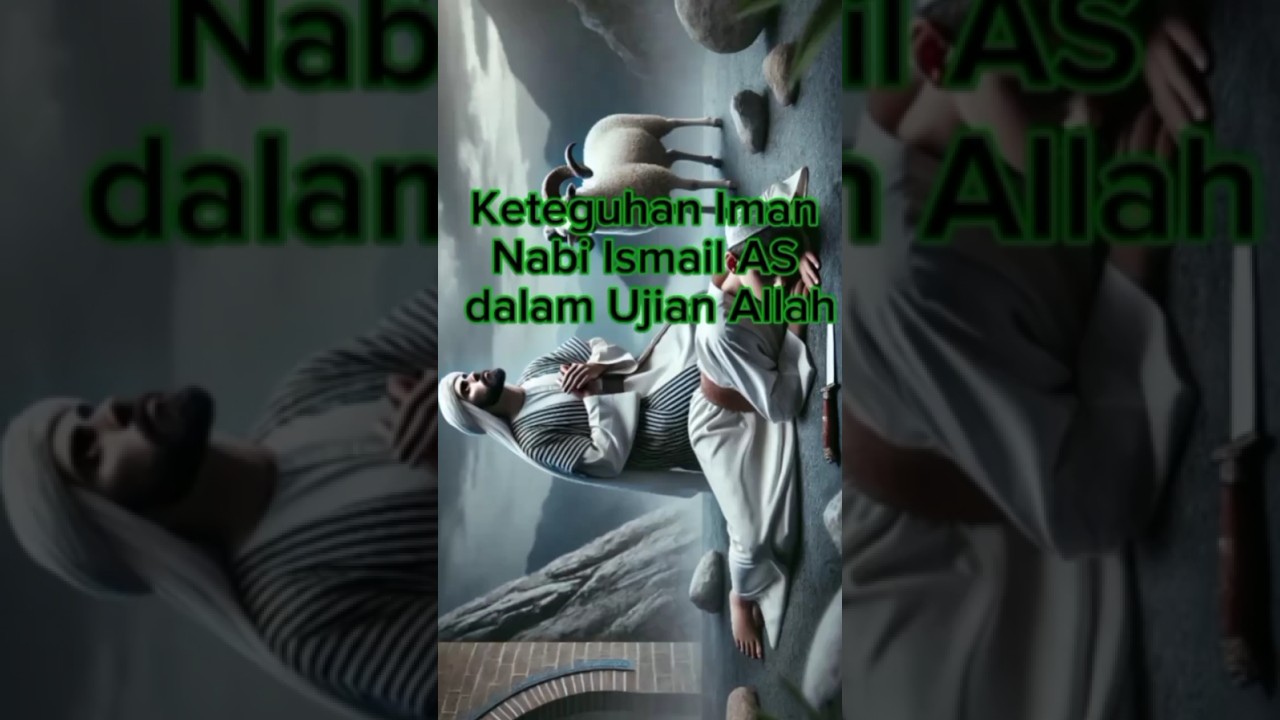 KISAH NABI ISMAIL AS || keteguhan iman dalam ujian ALLAH....#kisahnabi ...