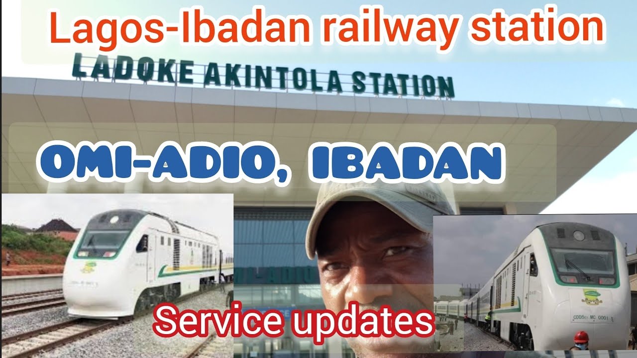 LAGOS - IBADAN RAILWAY Omi-Adio Train Station Tour of Checking- In ...