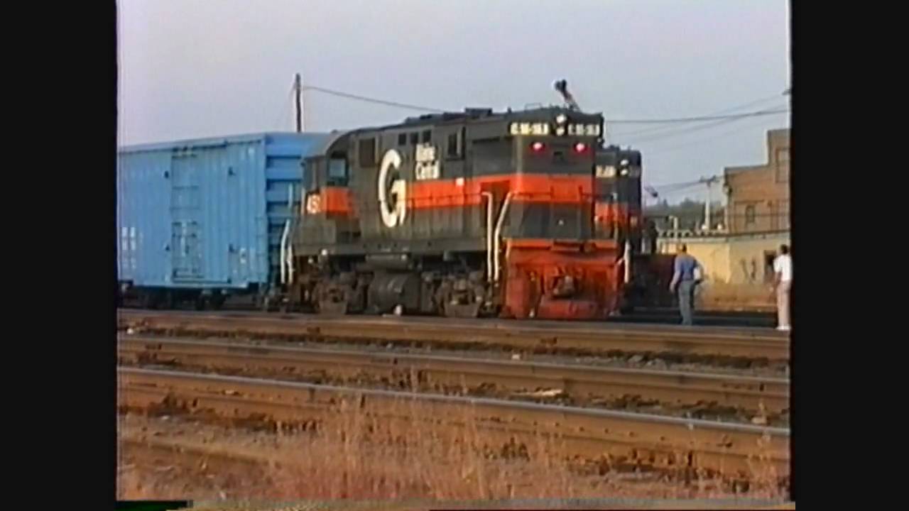 ALCO C424 working HARD! ALCO's and GEEPS at Rigby Yard, South Portland ...