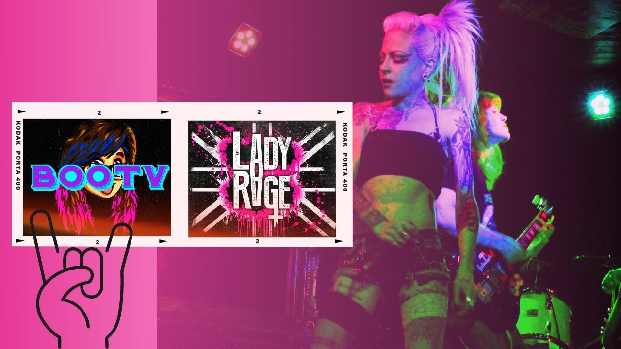 Lady Rage - BooTV Interview #punkrock #girlpower - YouTube