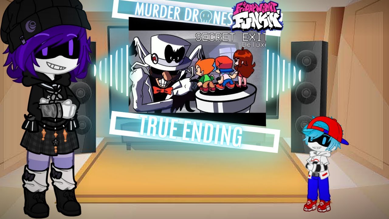 MD & FNF React - FNF Mario Madness V2 Secret Exit - True Ending - Gacha ...