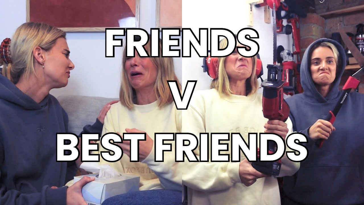 FRIENDS VS BEST FRIENDS // EXTENDED SKIT #5 - YouTube