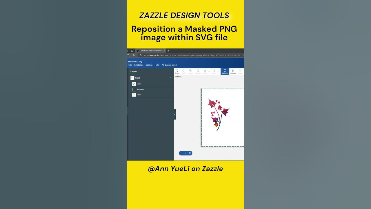 Watch how to make your SVG masked design unique. - YouTube