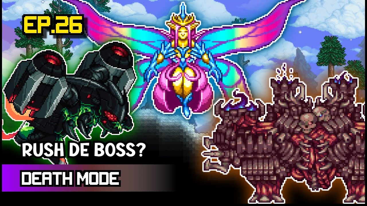 RUSHANDO BOSSES! - Terraria Calamity Death Mode EP. 26 - YouTube