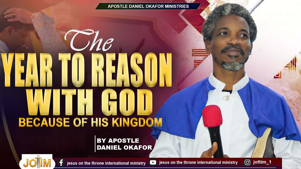 THE YEAR TO REASON WITH GOD.(MENTORED BY TB JOSHUA) - YouTube