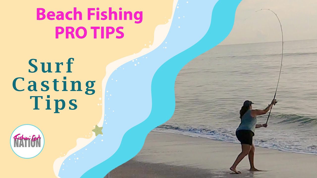 How to Cast Farther in Surf Fishing — Pro Guide Tips - YouTube