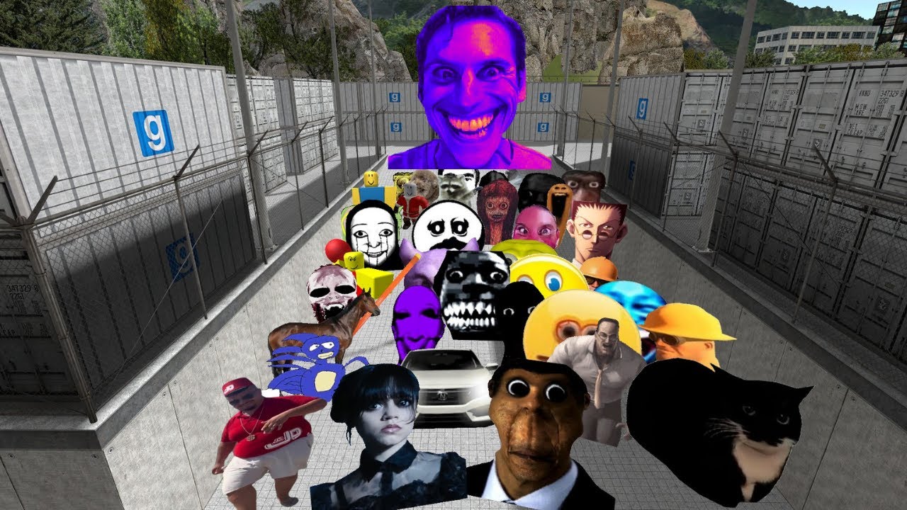 Nico's Jerma Nextbots Horde Gmod ??? - YouTube