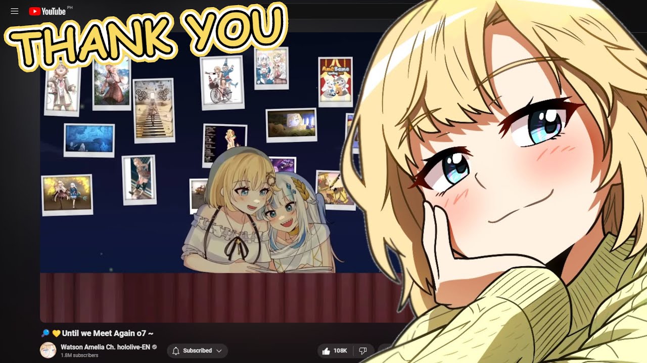 Ame's reaction to an Original MV made by Teamates - YouTube
