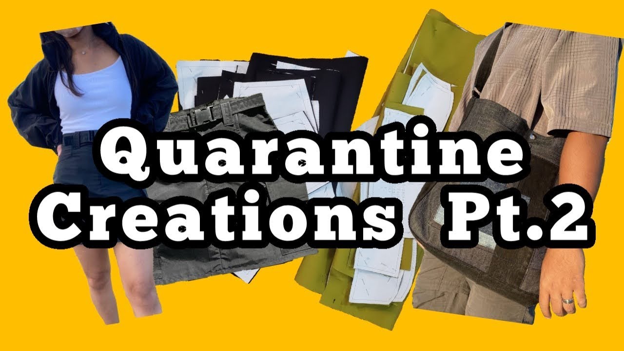 My Quarantine Outfit Creations Pt.2 | The Tall Tailor - YouTube