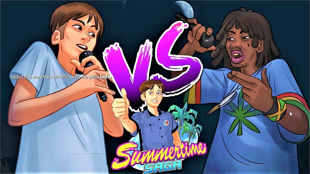SUMMERTIME SAGA pt-BR (0.18.2) #8: Todas as batalhas de rap com Tyrone ...