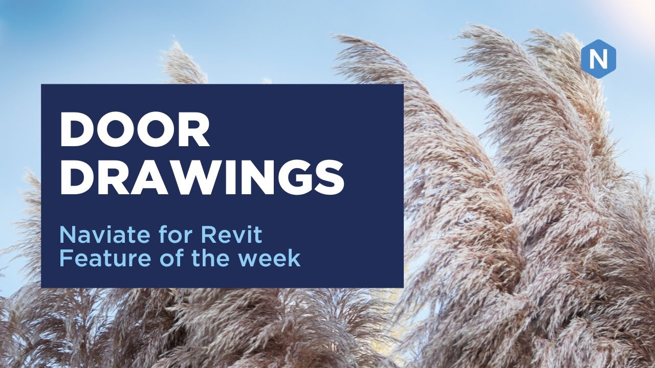 Door drawings Naviate Architecture - Naviate for Revit Feature of the ...