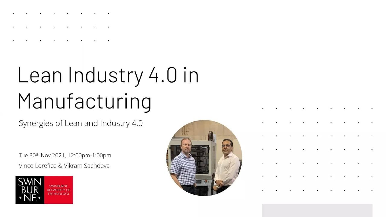 Lean Industry 4.0 in Manufacturing - YouTube