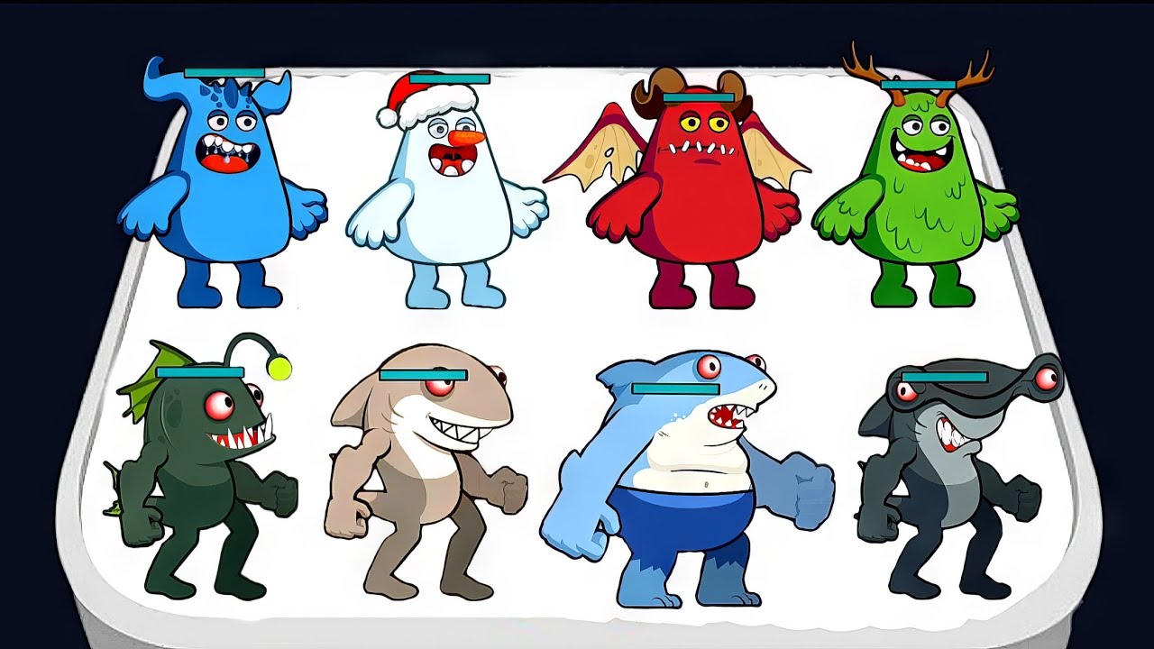 The Fish vs Grimaze: Merge War ⚜️ Merge Master - YouTube