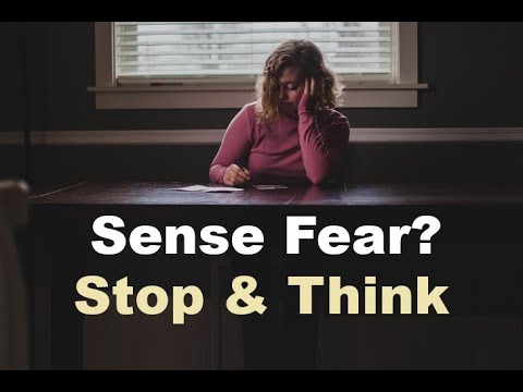 Do You Sense Fear - Stop and Think - YouTube