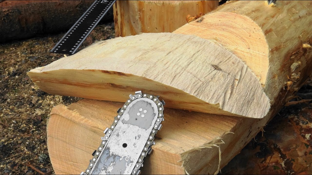 Kaarisahaus | Arch sawing with a chainsaw & analysis - YouTube